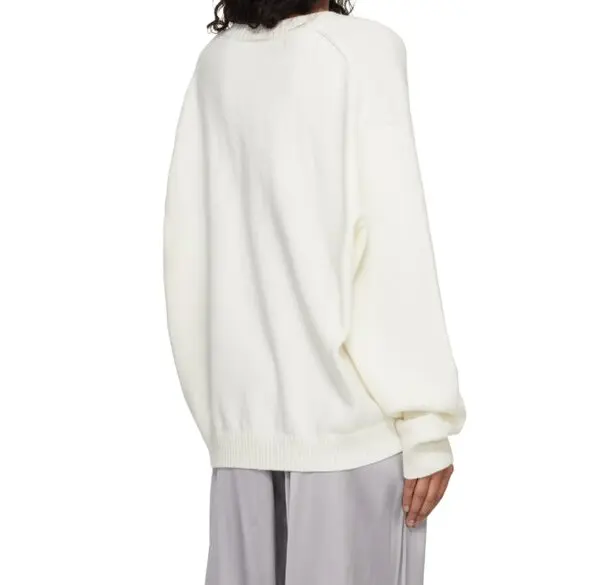 SKIMS Knitted Pullover V-neck Sweater