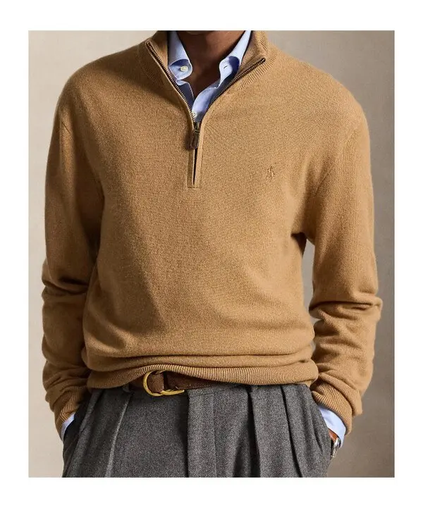 Polo Ralph Lauren Half-zip Long-sleeve Sweater