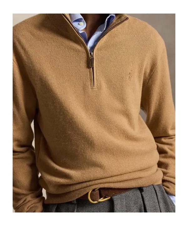 Polo Ralph Lauren Half-zip Long-sleeve Sweater