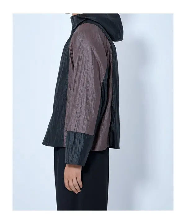 KIKO KOSTADINOV Tomelilla Hooded Jacket - Black/coffee