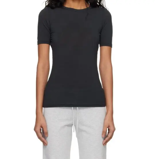 SKIMS Translucent Elastic Plain Weave T-shirt