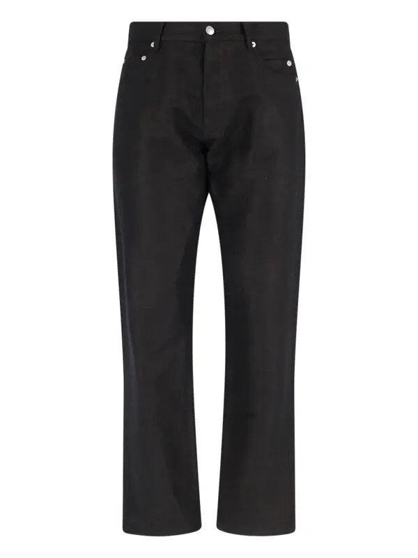 Rick Owens Straight-leg Slim Jeans - Black