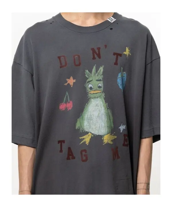 Mihara Yasuhiro Leon Graffiti Print T-shirt