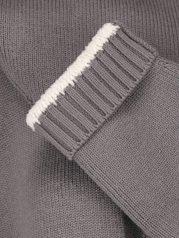 Rick Owens Hooded Zip Cardigan Robe