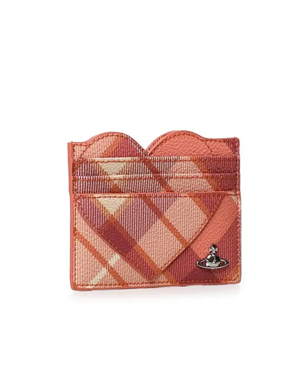 VIVIENNE WESTWOOD Heart Check Card Holder - No