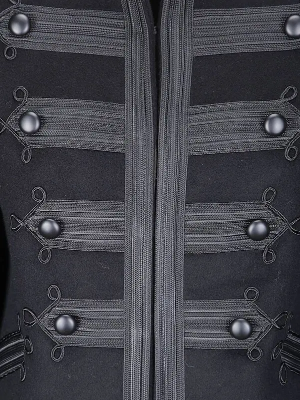 P.a.r.o.s.h Braided Trim Military Jacket