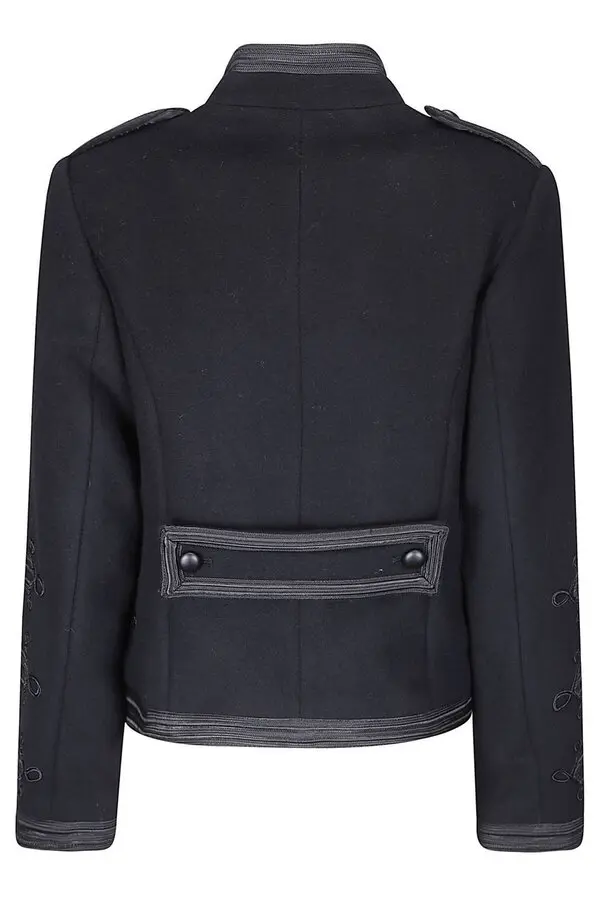 P.a.r.o.s.h Braided Trim Military Jacket - No