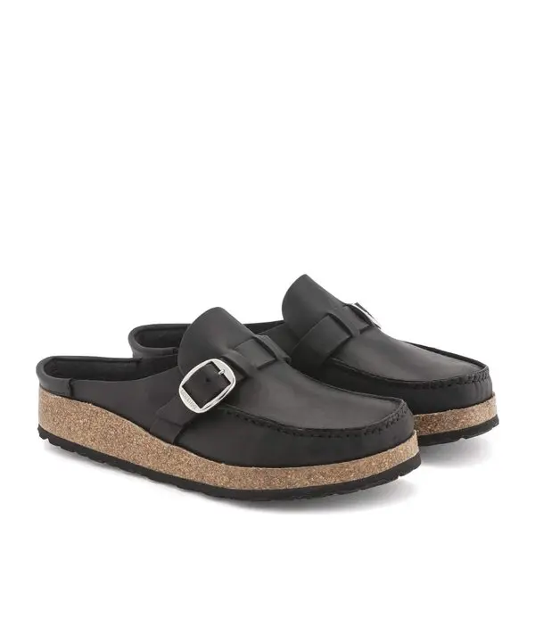 BIRKENSTOCK Buckley Oiled Leather Clogs