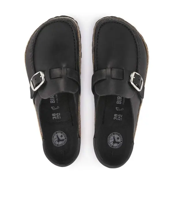 BIRKENSTOCK Buckley Oiled Leather Clogs