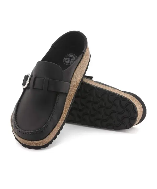 BIRKENSTOCK Buckley Oiled Leather Clogs