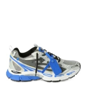 Off-White Panel Lace-up Sneakers - Gryblu