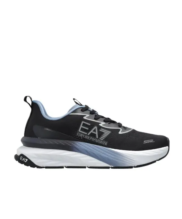 EA7 Round-toe Lace-up Sneakers