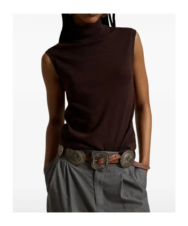 Polo Ralph Lauren Sleeveless Mock-neck Top