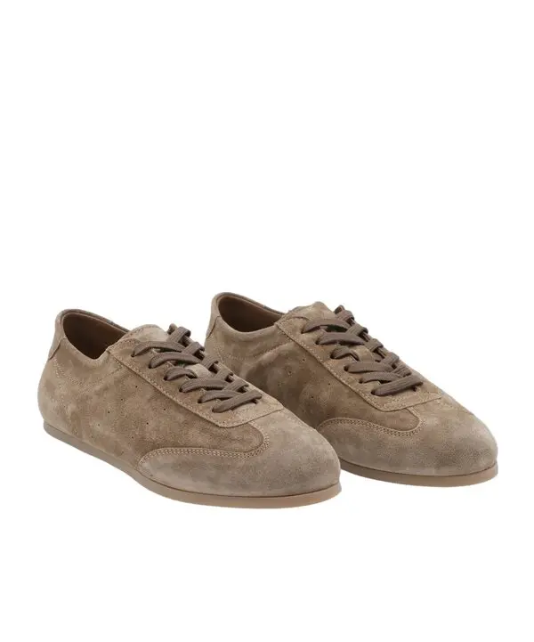 COMMON PROJECTS Suede Low-top Sneakers - Brown