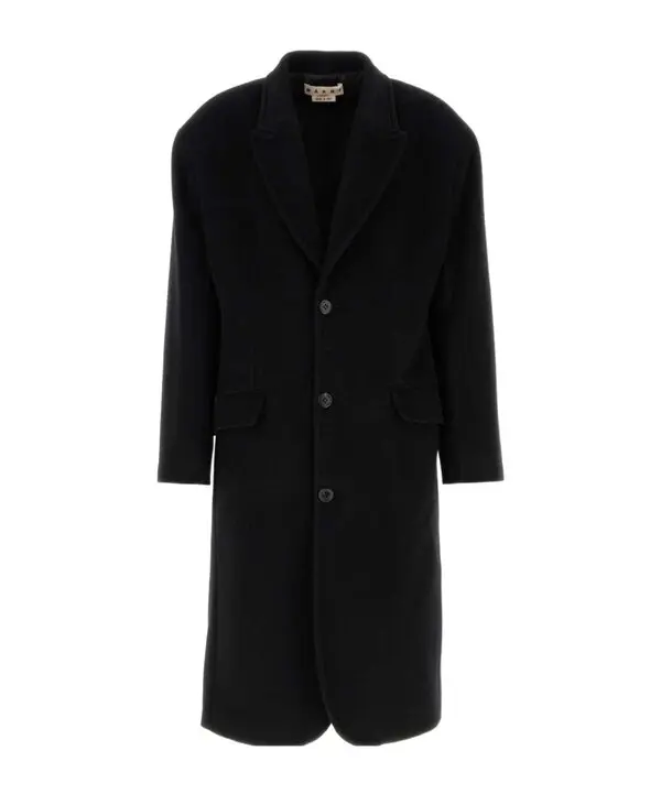 Marni Single Breasted Long Coat