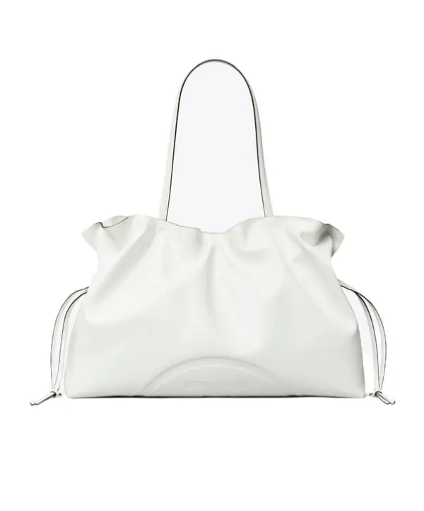 Tory Burch Ella Natuura Drawstring Tote - White