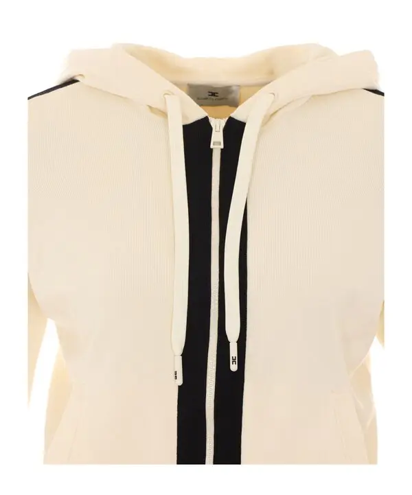 Elisabetta Franchi Logo-trim Zip Hoodie - No