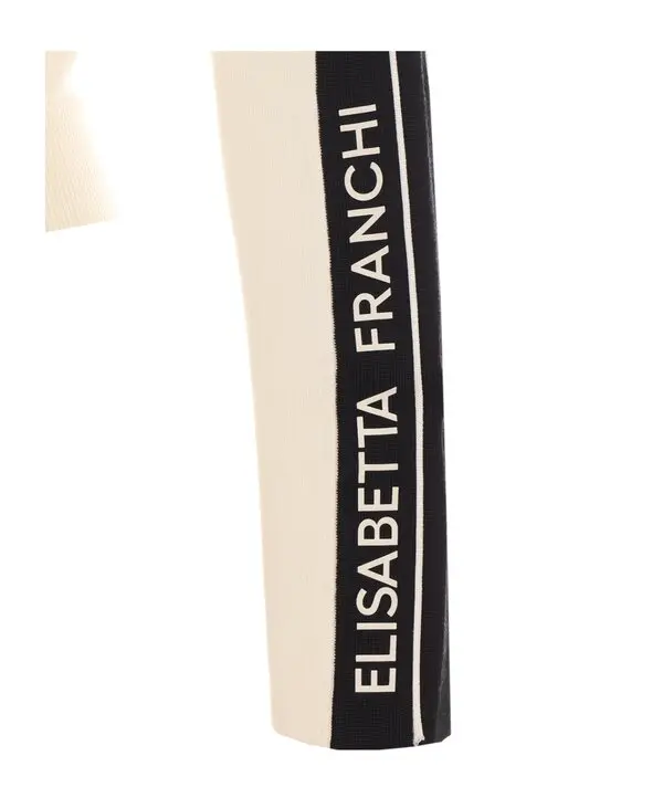 Elisabetta Franchi Logo-trim Zip Hoodie - No