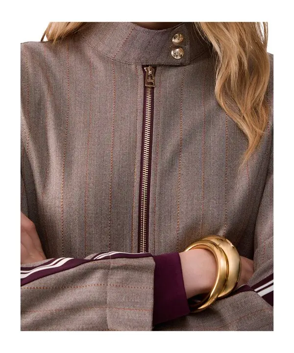 Liu Jo Two-tone Webbing-detail Jacket