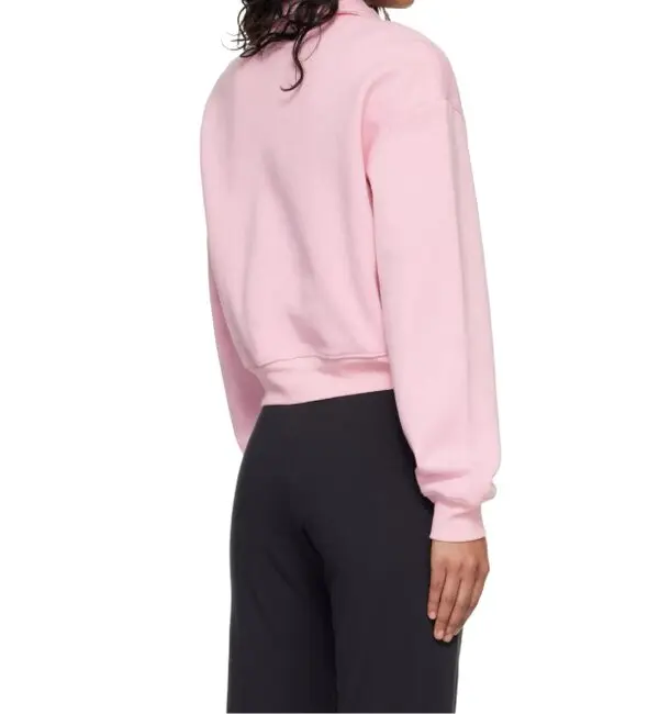 SKIMS Thermal Polo Shirt - Pink