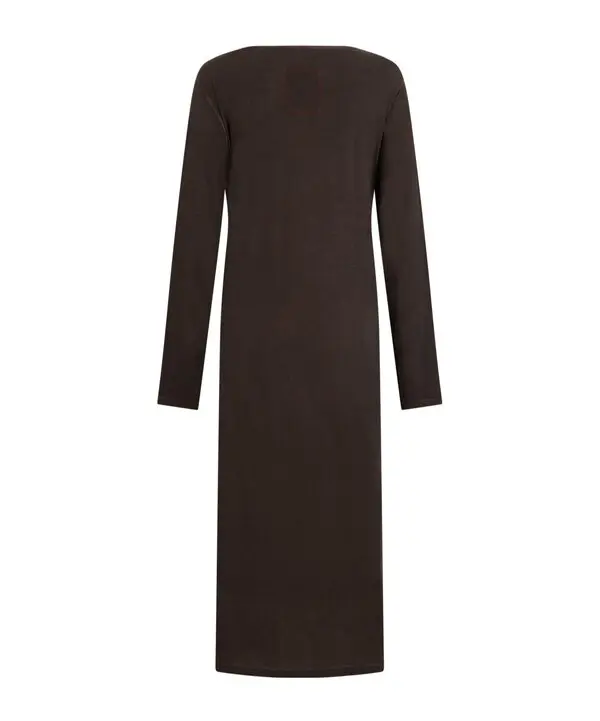 UMA WANG Long Skirt With Sash - Black