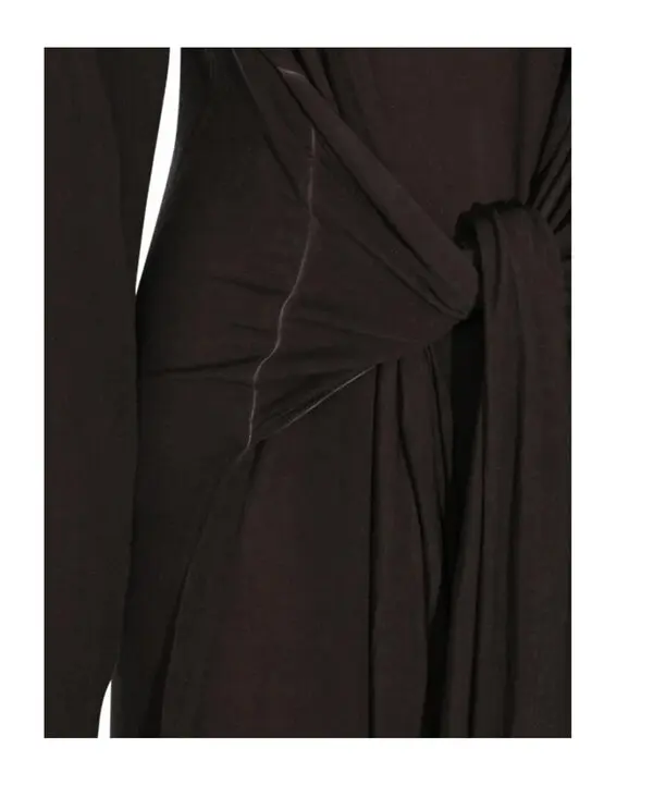UMA WANG Long Skirt With Sash - No