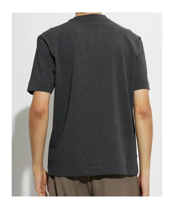Emporio Armani Embroidered-logo T-shirt
