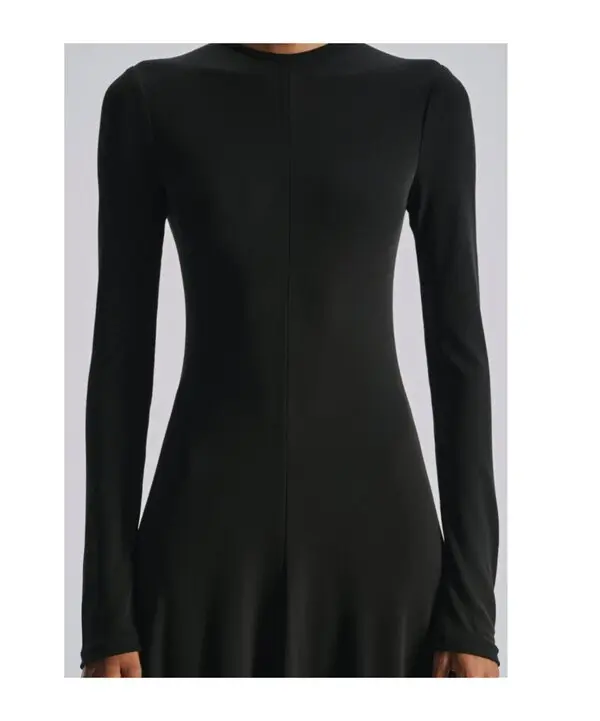 THE ROW Dina Dress - Black