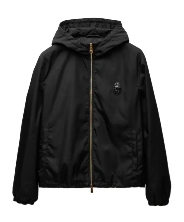 Versace Technical Twill Blouson - Black