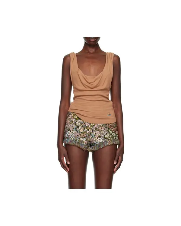 VIVIENNE WESTWOOD Anna Ribbed-knit Top