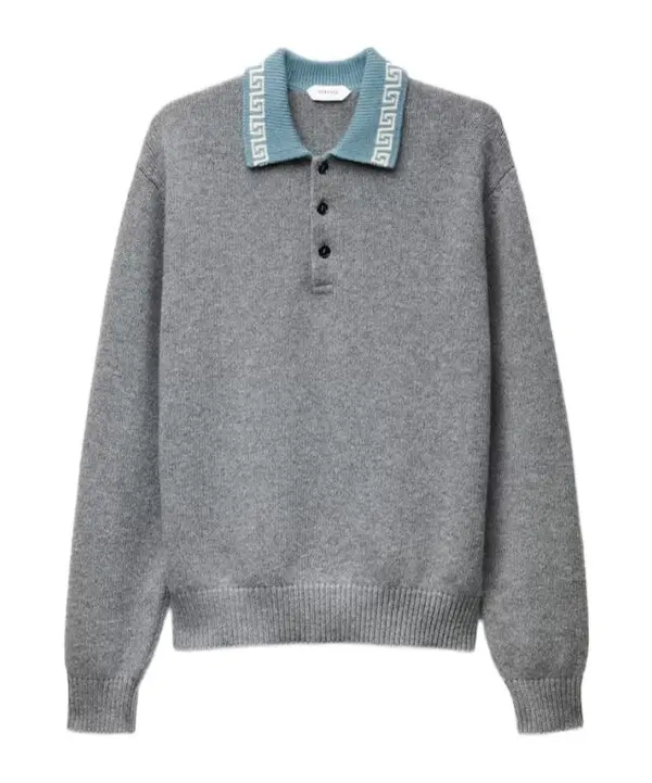 Versace Wool Cashmere Knit Sweater