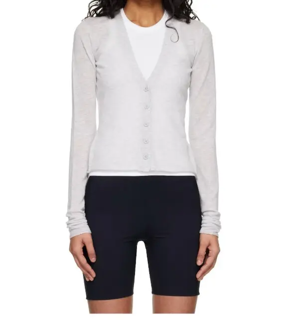 SKIMS Translucent Knitted Cardigan