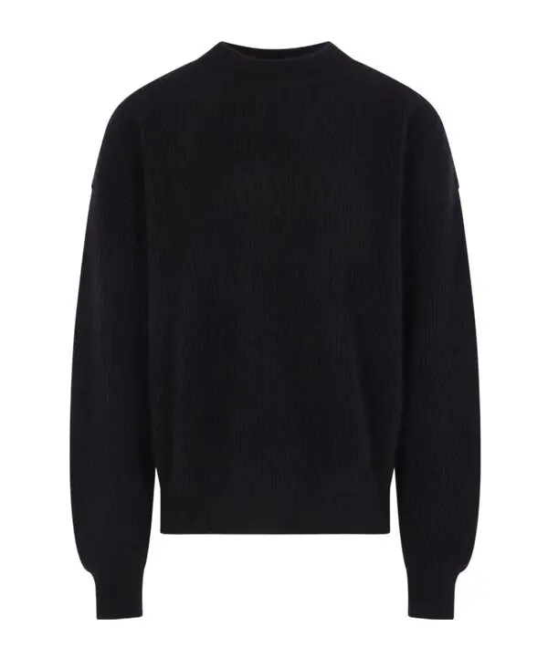 UMA WANG Long-sleeved Pullover - Black