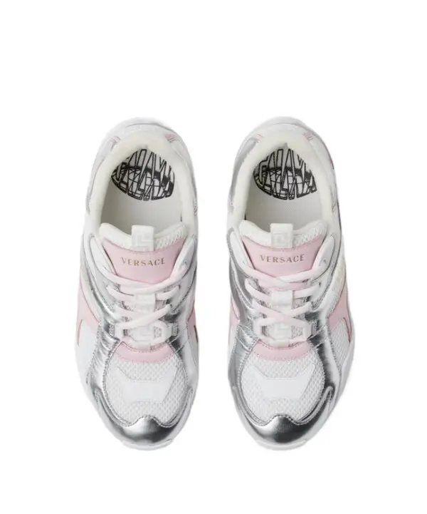 Versace Mesh Lace-up Sneakers