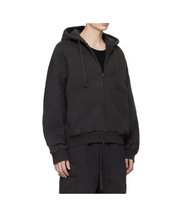 SKIMS Thick Fleece Zip-up Hooded Sweatshirt