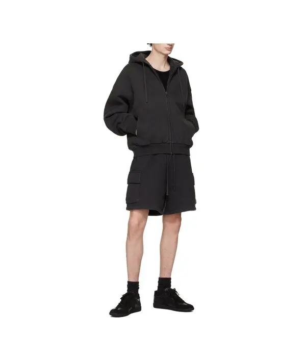 SKIMS Thick Fleece Zip-up Hooded Sweatshirt