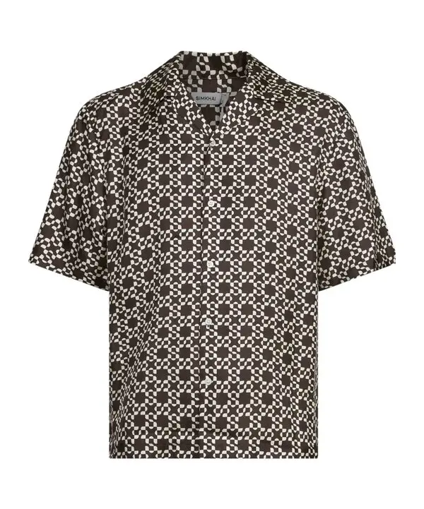 Simkhai Casper Printed Shirt