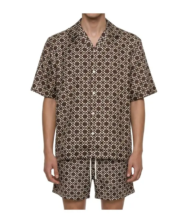 Simkhai Casper Printed Shirt