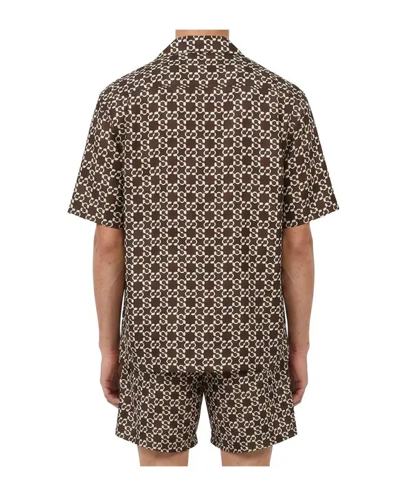 Simkhai Casper Printed Shirt