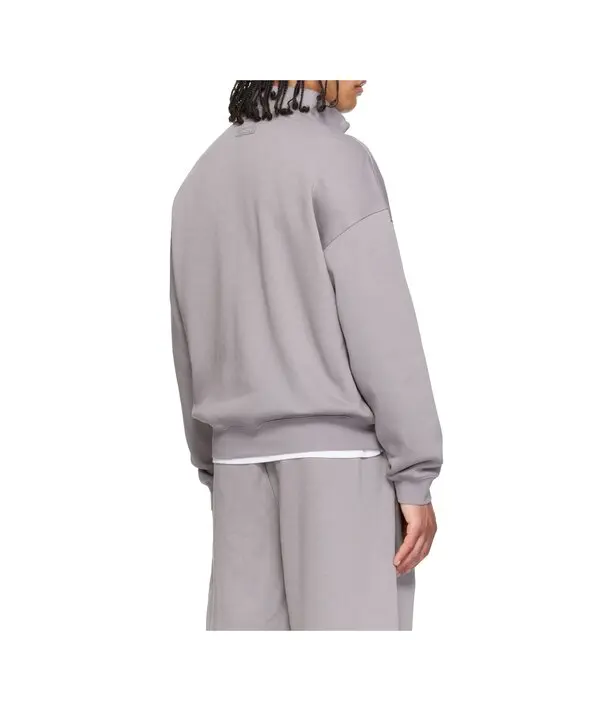 SKIMS Cotton Flannel Hoodie - Gray