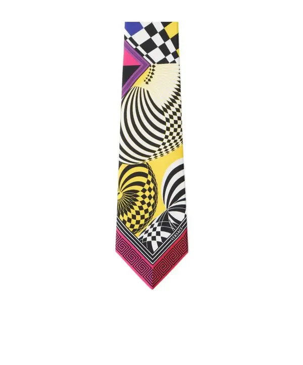 Versace Twill Tie