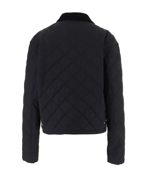 FERRAGAMO Quilted Long-sleeve Jacket