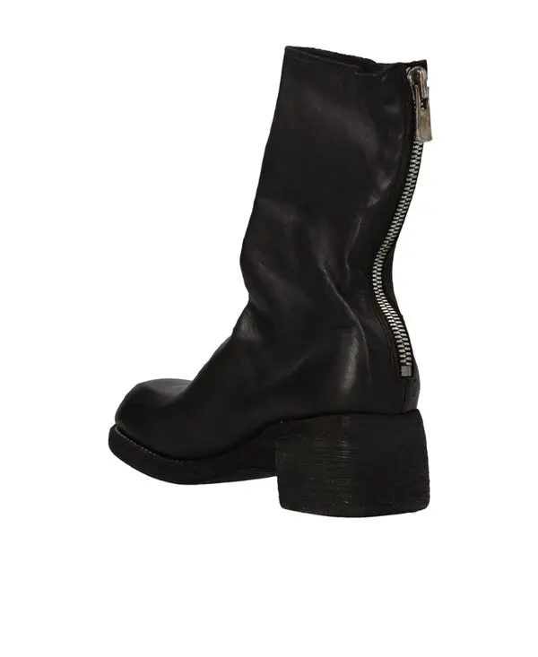 Guidi Square-toed Short Boots