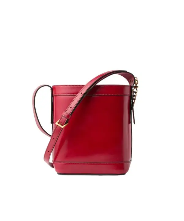 Versace Medusa '95 Chain-detail Bucket Bag - Red