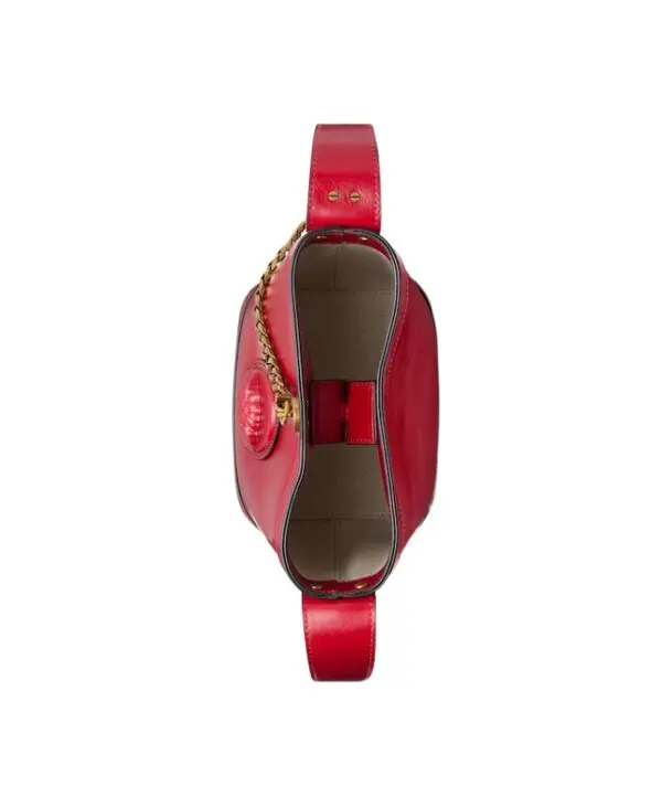 Versace Medusa '95 Chain-detail Bucket Bag - Red