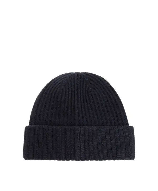 Emporio Armani Ribbed Knit Hat
