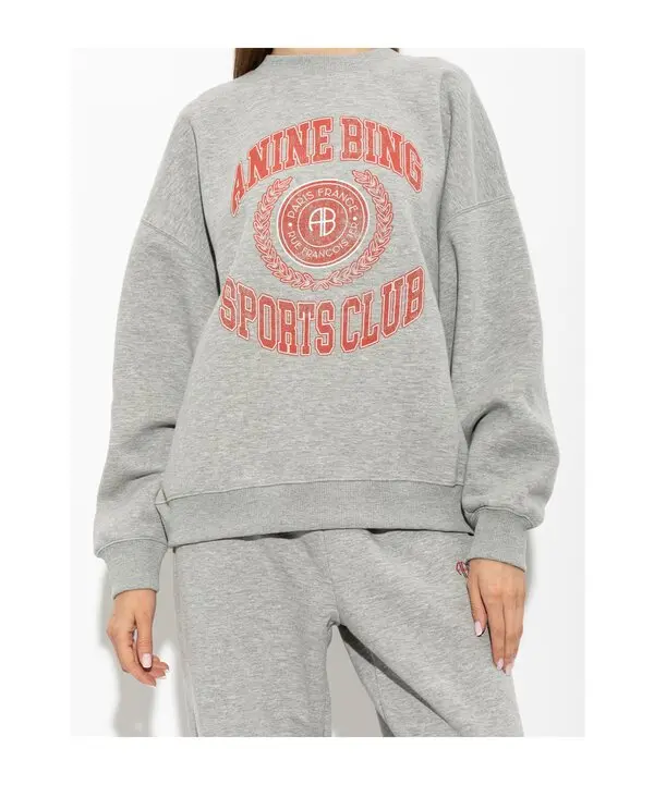 ANINE BING Logo-print Sweatshirt