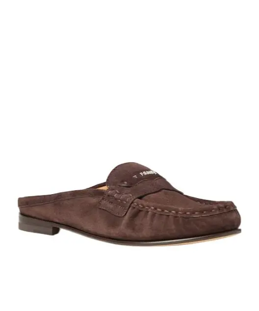 Fendi Scrunch Loafers - Brown