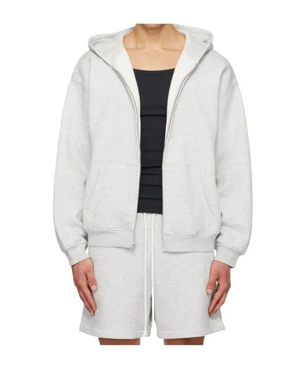 SKIMS Zip Up Hooded Sweatshirt