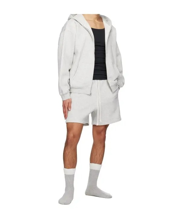 SKIMS Zip Up Hooded Sweatshirt